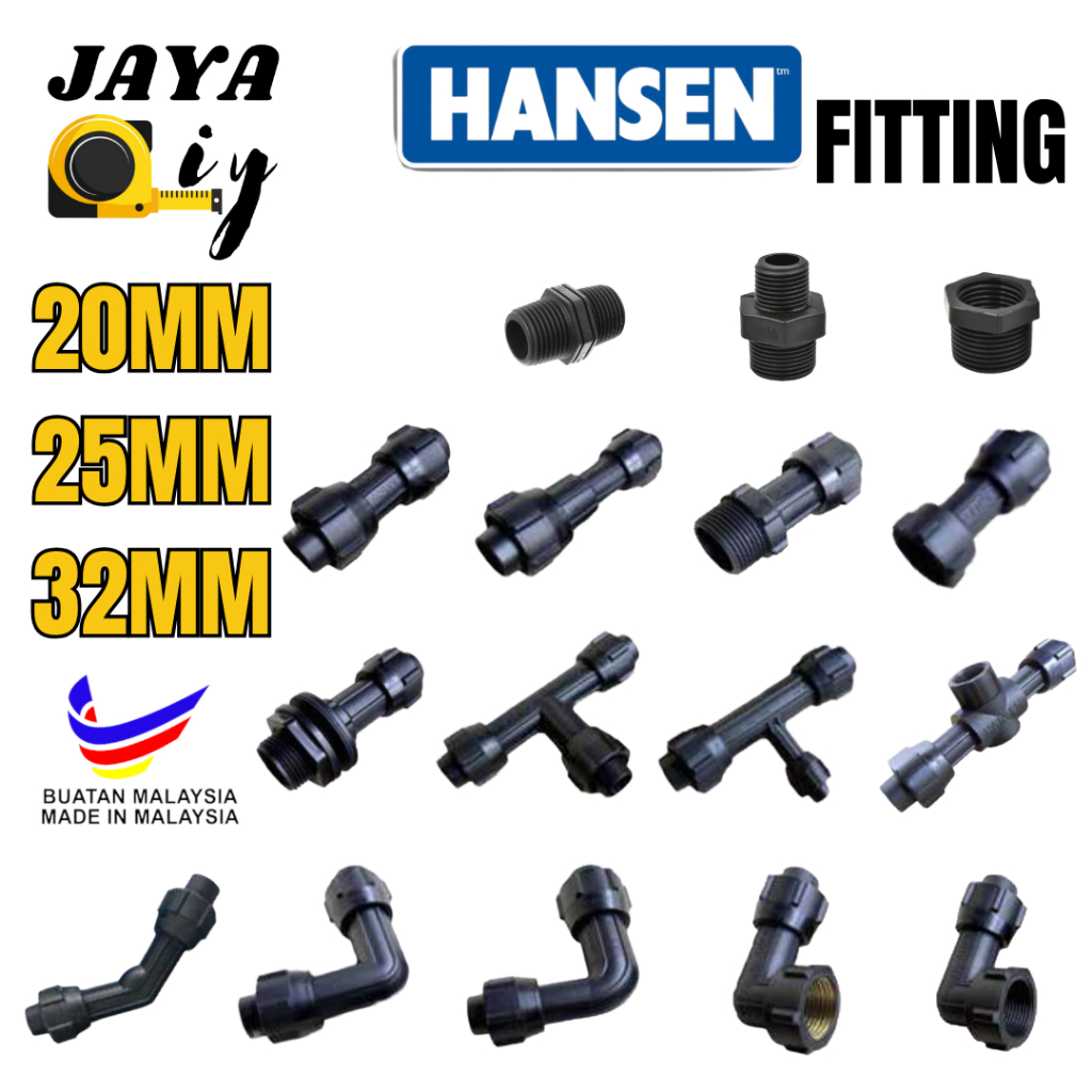 1PCS SIRIM HANSEN FITTING Elbow , Tee , Socket , Coupling , Tank ...