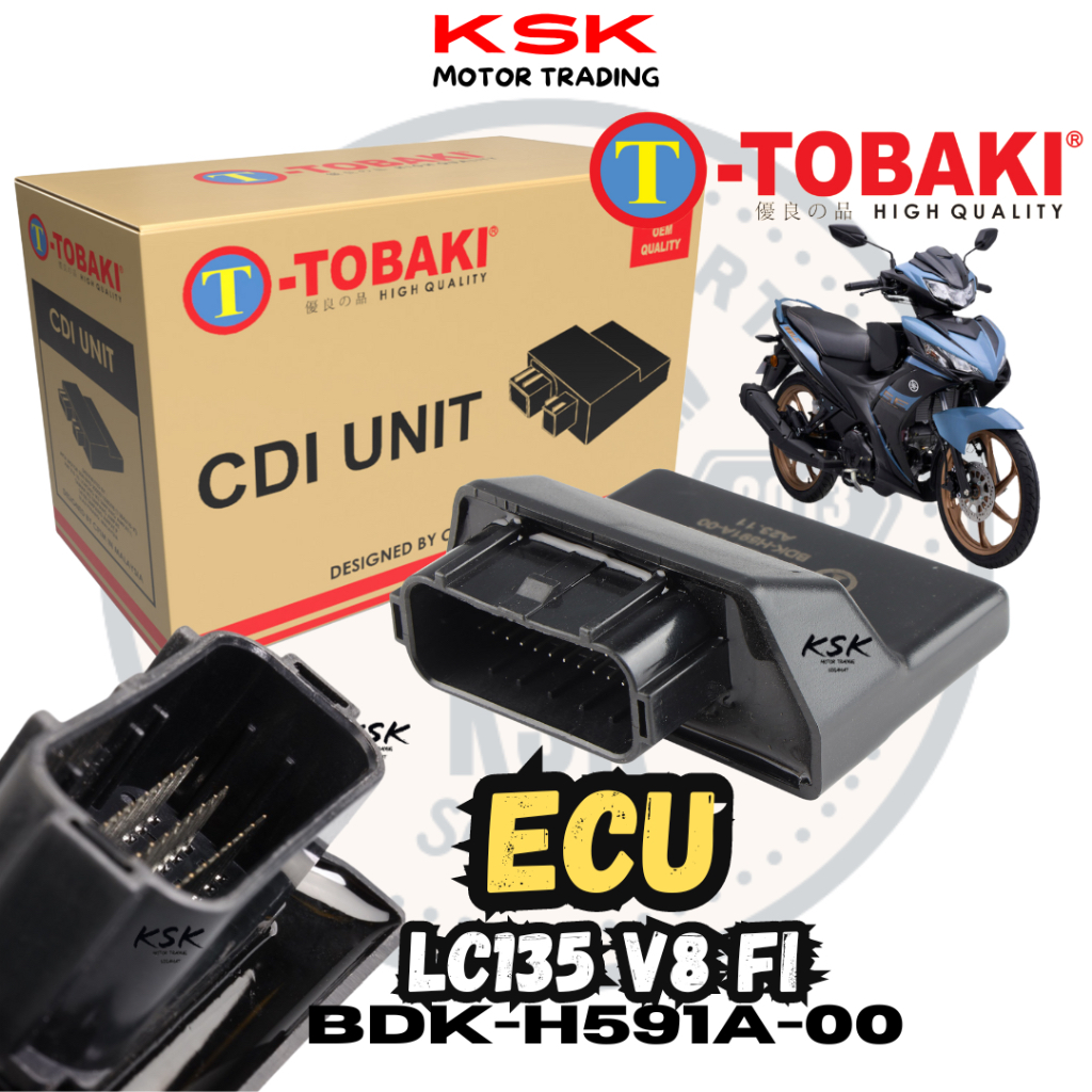 【RAYA SALE】TOBAKI ECU CONTROL CDI UNIT YAMAHA LC135 V8 Fi BDK-H519A-00 | Shopee Malaysia