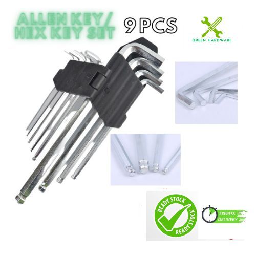 Ball Point Hex Key Set/ Allen Key Set/ Hex Key Set/Folding L-Shape ...