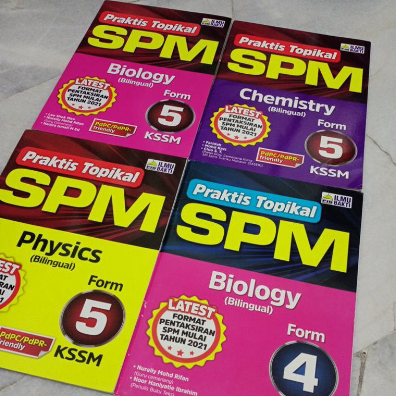SPM Second Hand Reference Book | ILMU BAKTI Praktis Tipikal SPM ...
