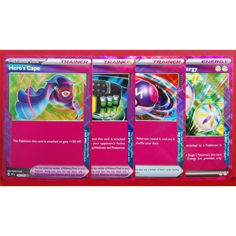 Pokémon TCG Singles - Hero's Cape / Maximum Belt / Master Ball / Neo ...