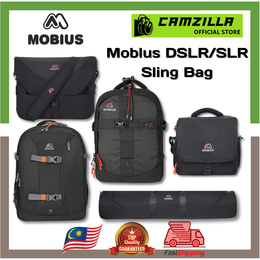 MOBIUS DSLR Backpack & Sling Bag |100% Waterproof Camera Bag with Rain ...