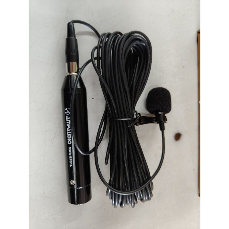 (MIC IMAM MASJID)AMPAUDIO MWA-EP01L WITH PHANTOM POWER WIRED CLIP ...