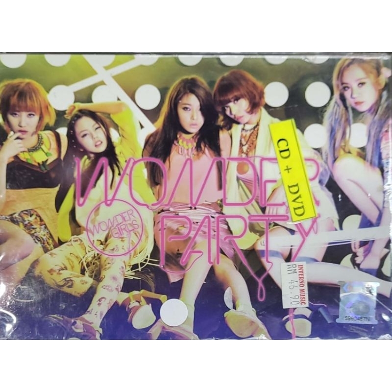 Wonder Girls - Wonder Party (CD+DVD) | Shopee Malaysia