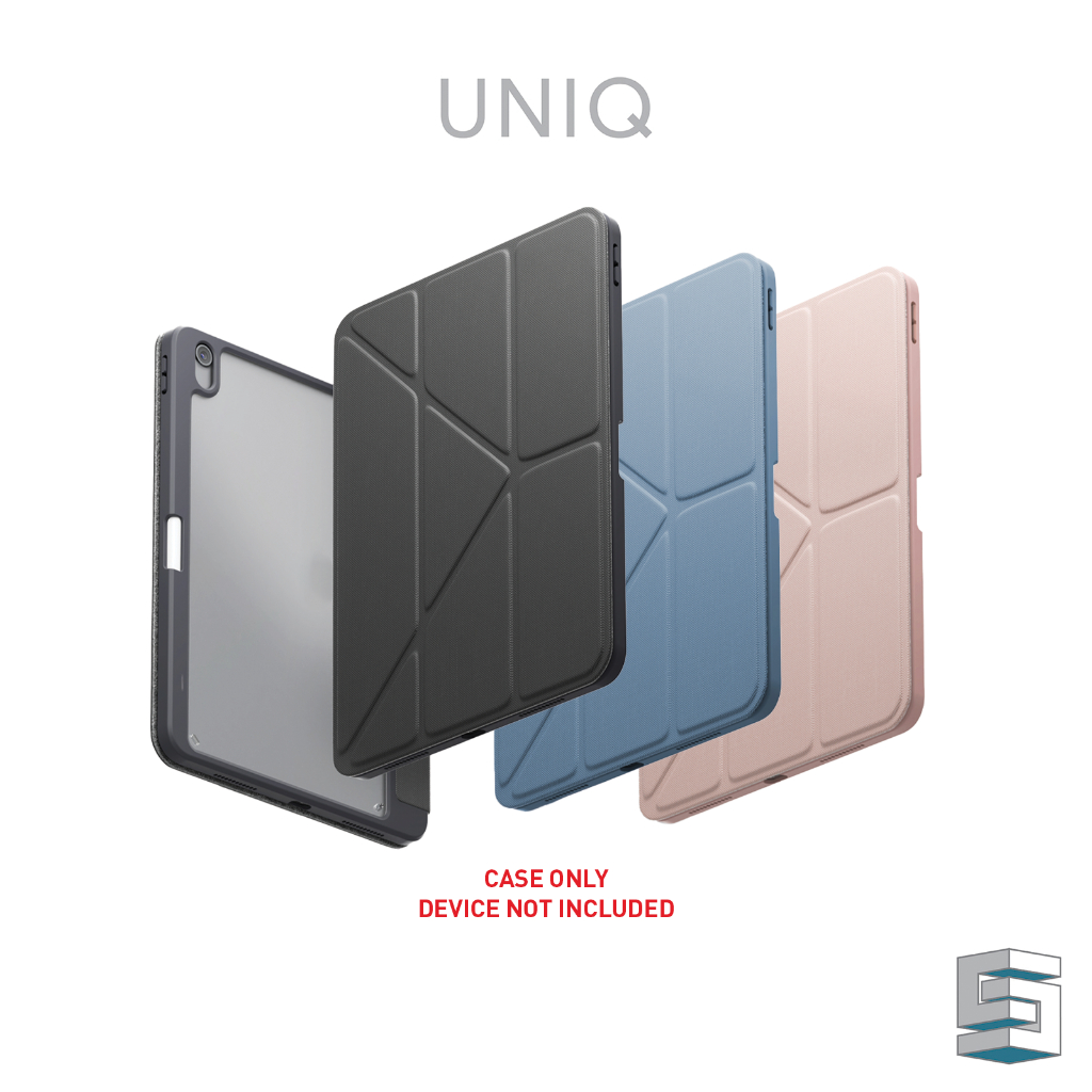 UNIQ Moven case for iPad Air 6th 7th Gen 11" M2 M3 2024 2025 Grey Blue ...