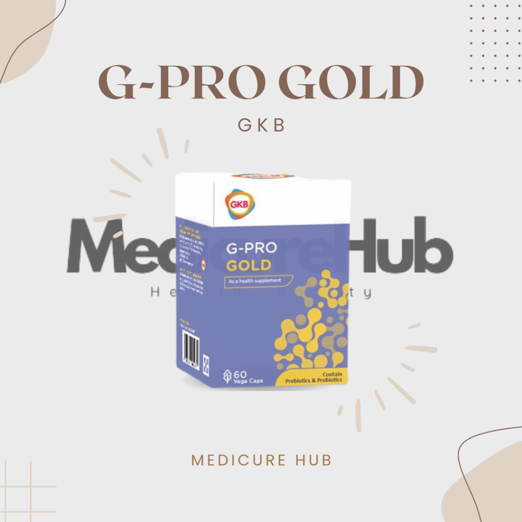 GKB G-PRO GOLD | PROBIOTIK DAN PREBIOTIK | Shopee Malaysia