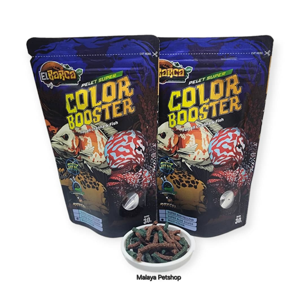 Pellet Super Color Booster Multi-Color by EL Barca 30 gram (Pellet ...