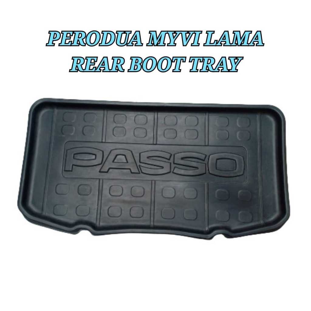 🇯🇵🇯🇵 Rear Boot Tray / Tong Ikan Perodua Myvi Lama 05-11 Rear Boot Tray ...