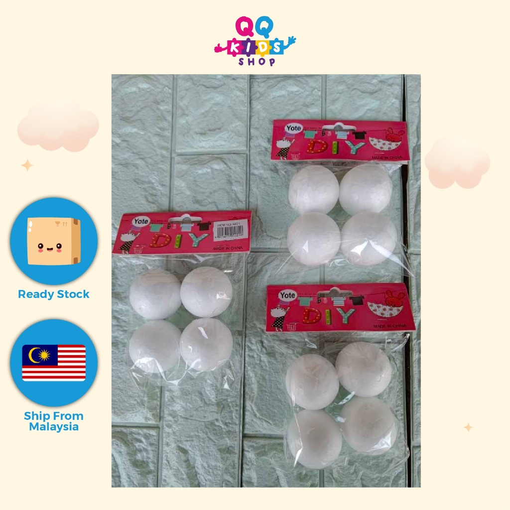 Diy Poly Styrofoam Ball Gabus Bulat 手工 Diy | Shopee Malaysia