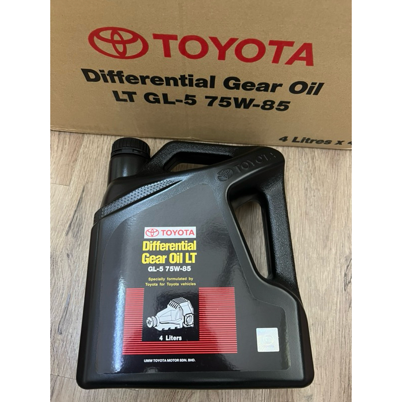 Toyota Differential Gear Oil LT GL5 75W85 4L ( Original Toyota ...