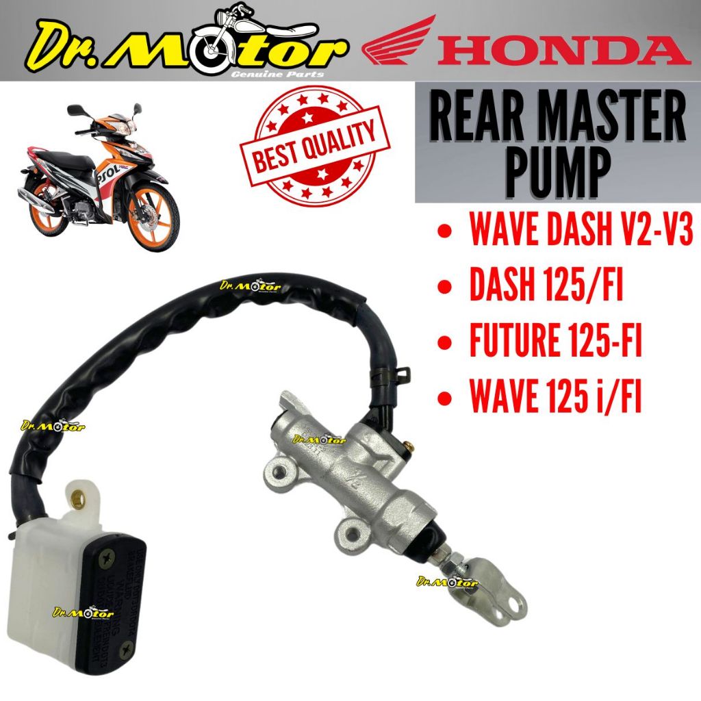 WAVE DASH V2-V3 125 FI FUTURE WAVE125I DASH125FI WAVE125FI REAR MASTER ...
