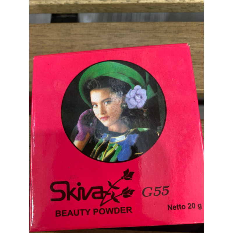 BEDAK SKIVA Kuning Langsat ( Beauty Powder)%100 Original | Shopee Malaysia