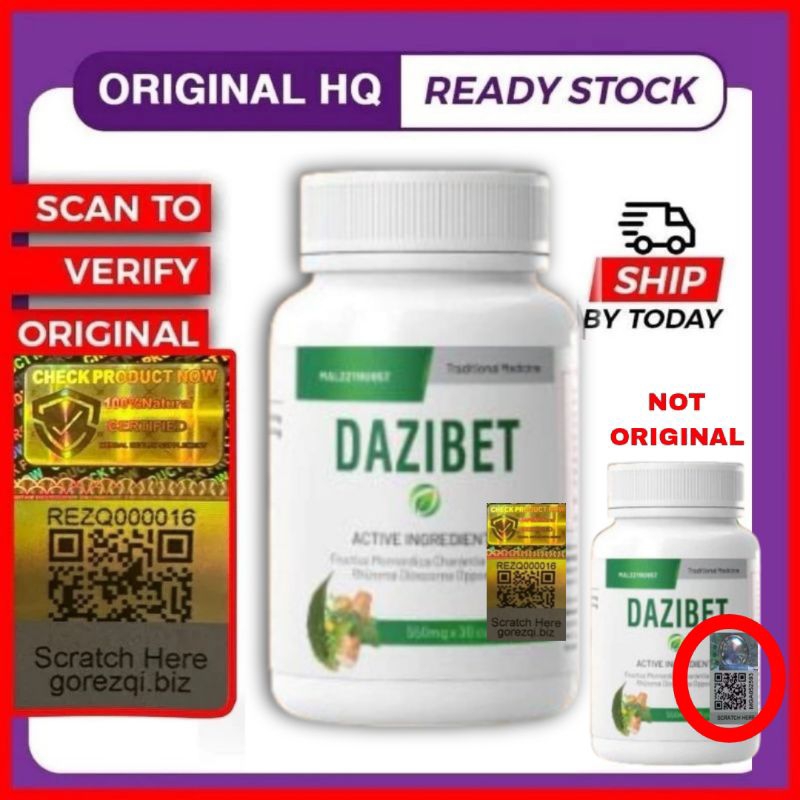 Dazibet original 2026 hologram | Shopee Malaysia
