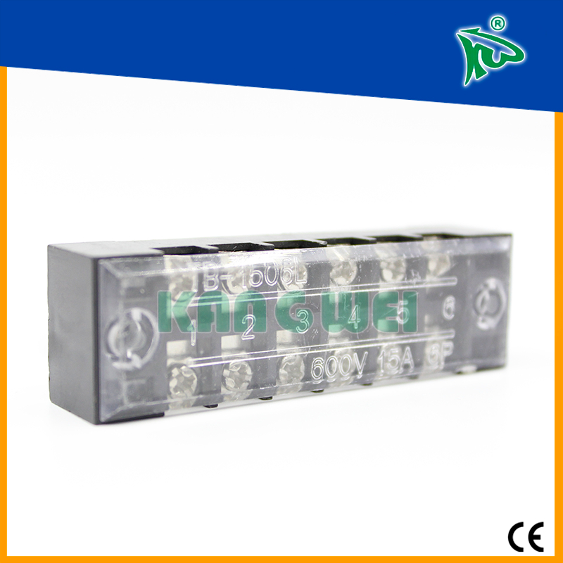 KW TB Barrier Strip Solid Type Terminal Block TB (100A) 3/4POLE ...