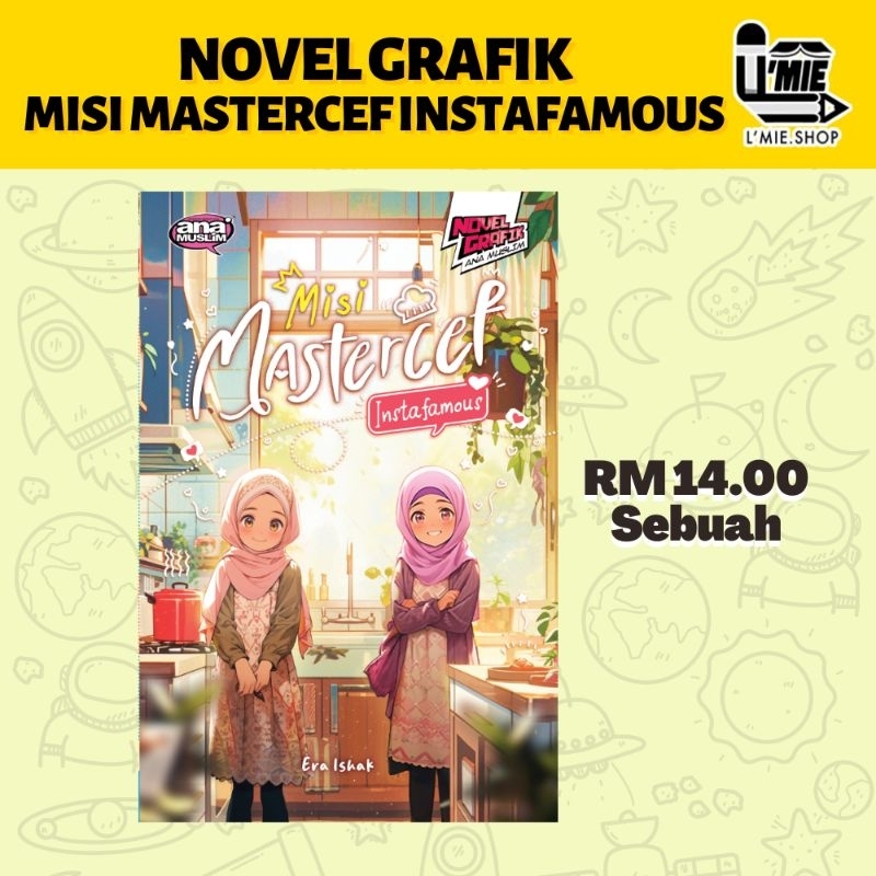 Novel Misi Mastercef Instafamous Ana Muslim | Buku Bacaan Kanak-kanak ...