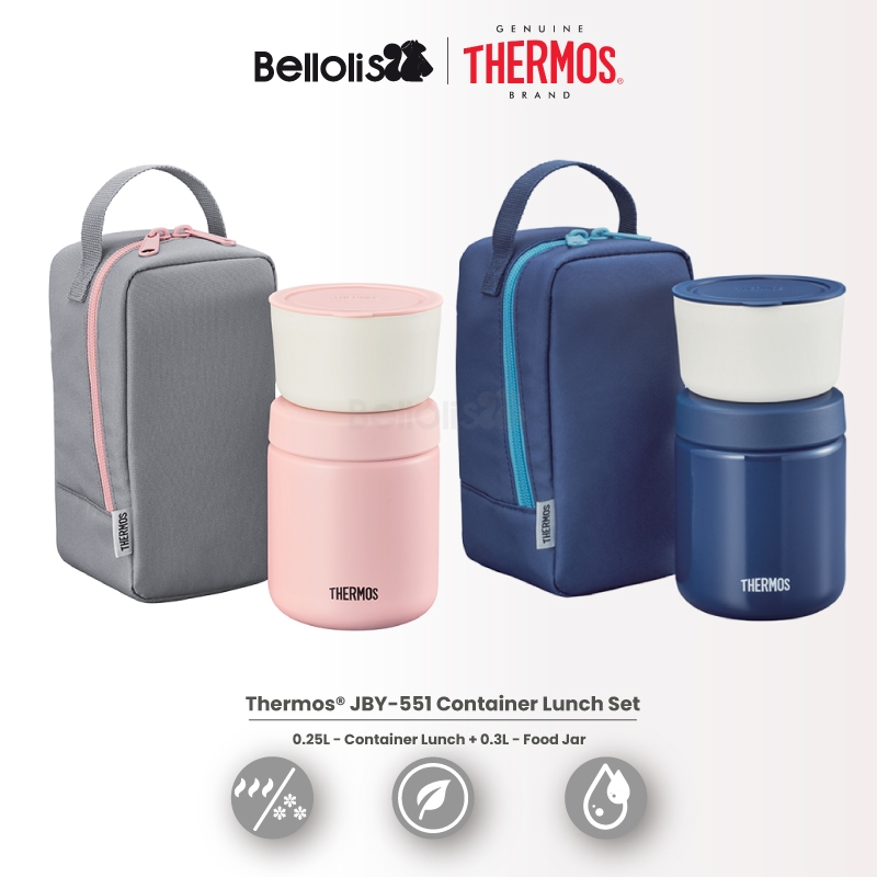 THERMOS 550ML JBY Series Stainless Steel Lunch Jar / Lunch Box / Bento ...