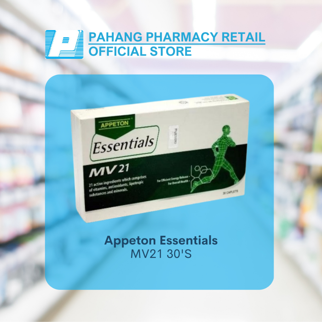 APPETON Essentials MV21 30'S (EXP:11/2025) | Shopee Malaysia