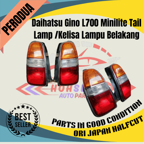 Daihatsu Gino L700 Minilite Tail Lamp /Kelisa Lampu Belakang | Shopee ...