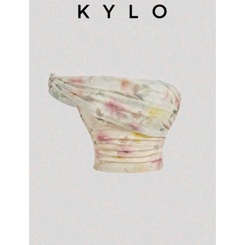 KYLO Princess Core Off Shoulder Floral Aesthetic Y2K Chic Women Top ...