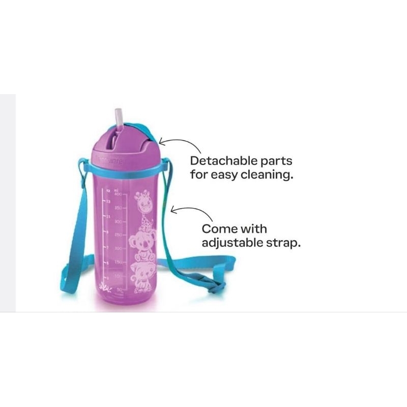 FOR KIDS Twinkle Straw Tumbler 350@400ml Tupperware | Shopee Malaysia