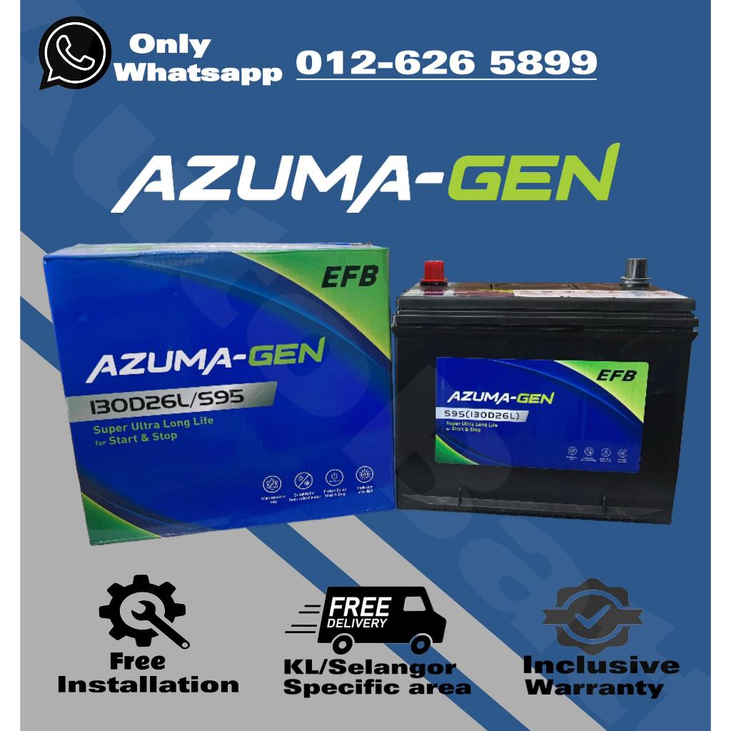 [ Installation Provided ] S95 | 130D26L ] AZUMA-GEN EFB | Start Stop ...