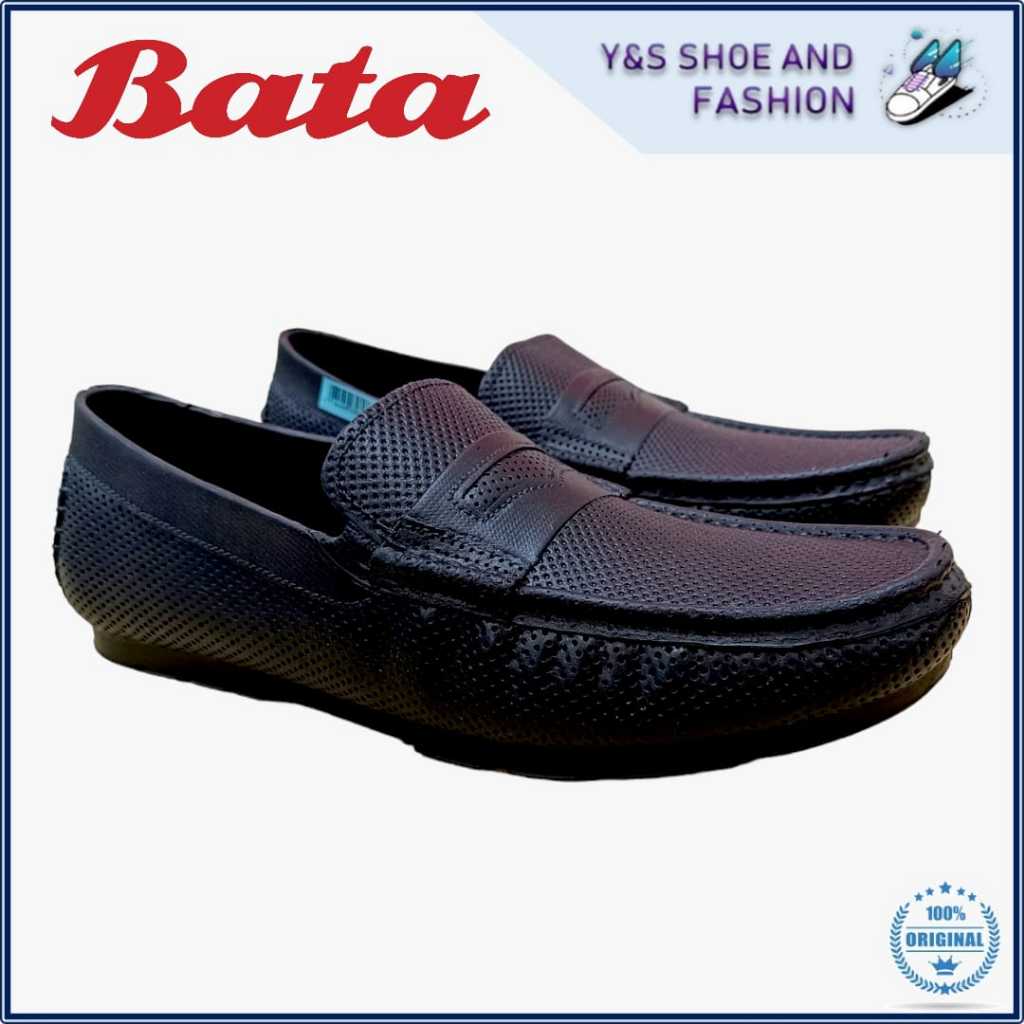 Bata Men Rubber Working Loafer Shoe 862 6023 | Kasut Getah Kerja Kasual ...