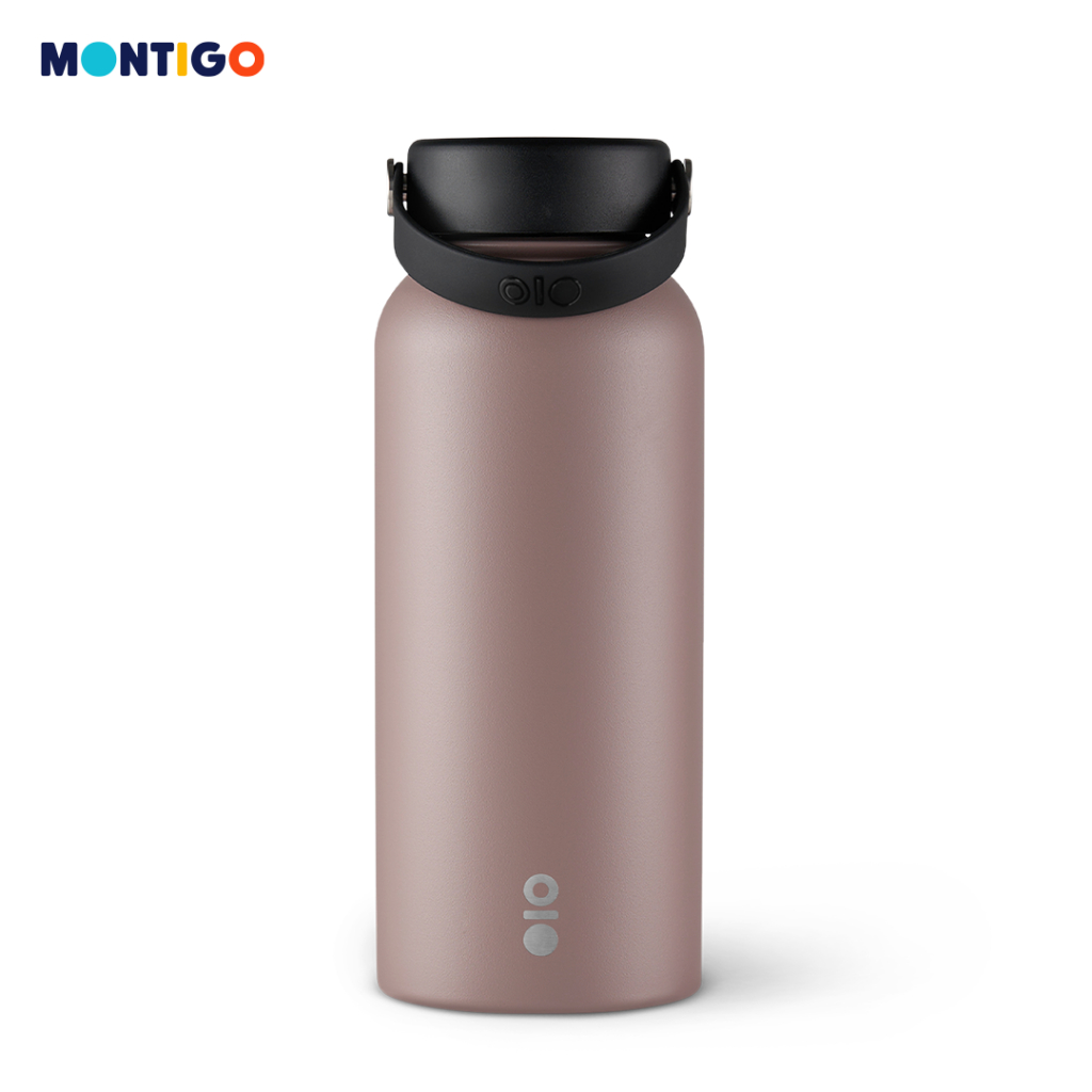 Montigo Ace Bottle Mega (950ml/32oz) - Durable Stainless Steel, Temperature Retention, Leakproof ...