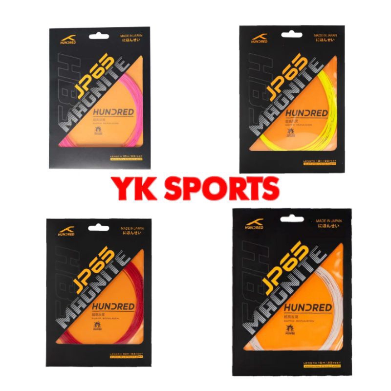 HUNDRED MAGNITE JP65/JP58/JP66 HUNTER X BADMINTON STRING | Shopee Malaysia