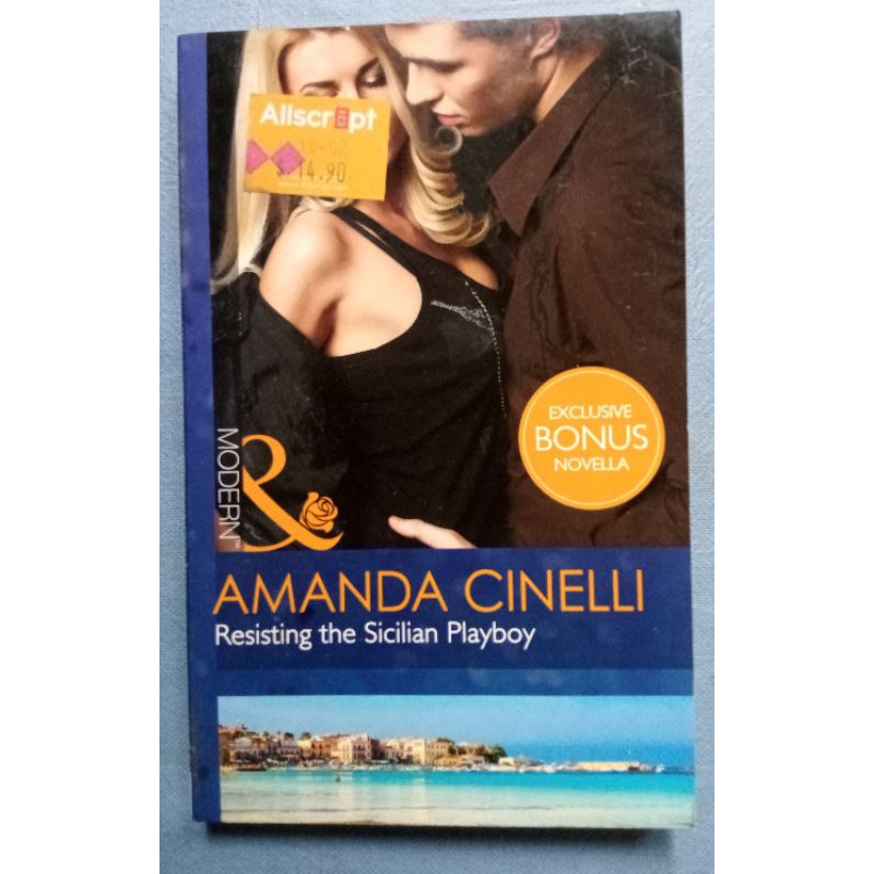 preloved RESISTING THE SICILIAN PLAYBOY amanda cinelli | Shopee Malaysia