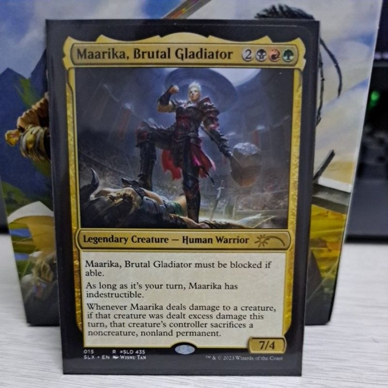 MTG Maarika, Brutal Gladiator (SLX)(Rare) | Shopee Malaysia