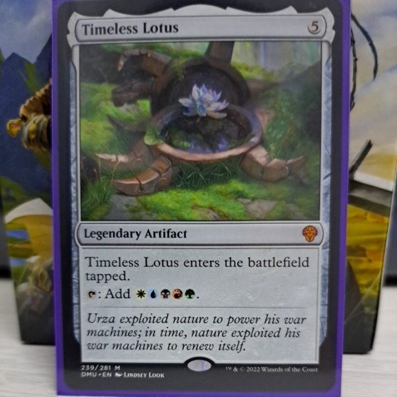 MTG Timeless Lotus (DMU)(Mythic) | Shopee Malaysia