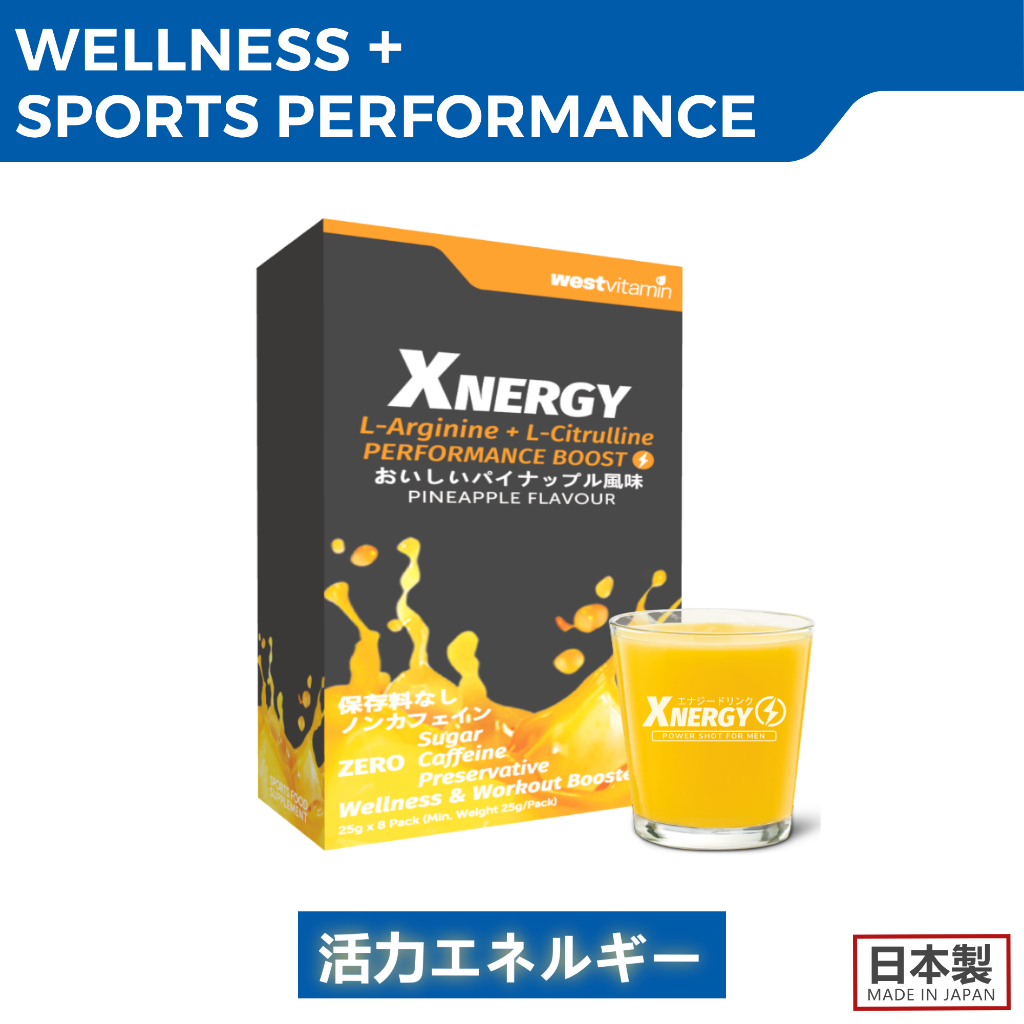Xnergy Nitric Oxide L-Arginine L-Citrulline Pre-Workout Wellness ...