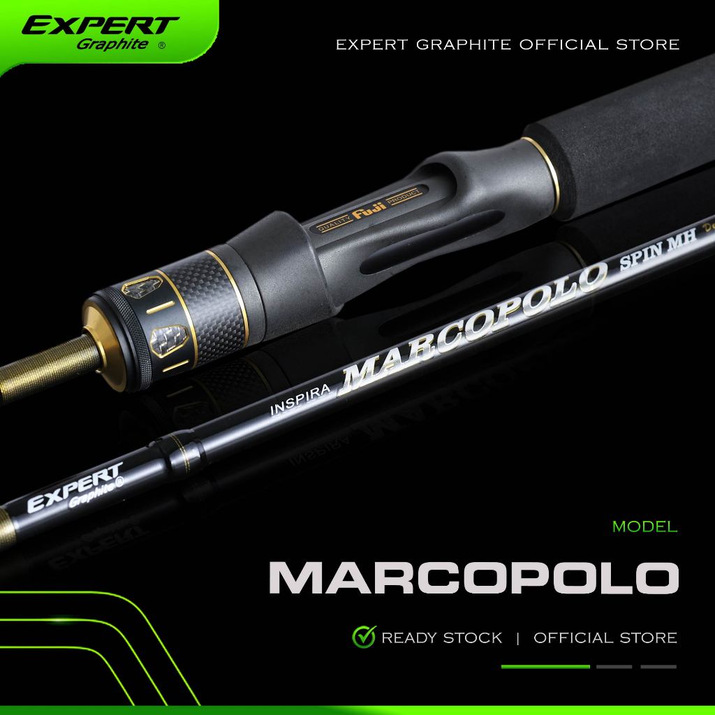 Expert Graphite Marcopolo FRESHWATER Rod | Shopee Malaysia