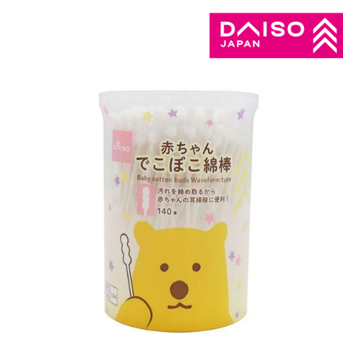 DAISO Baby Cotton Buds Waveform Type | Shopee Malaysia