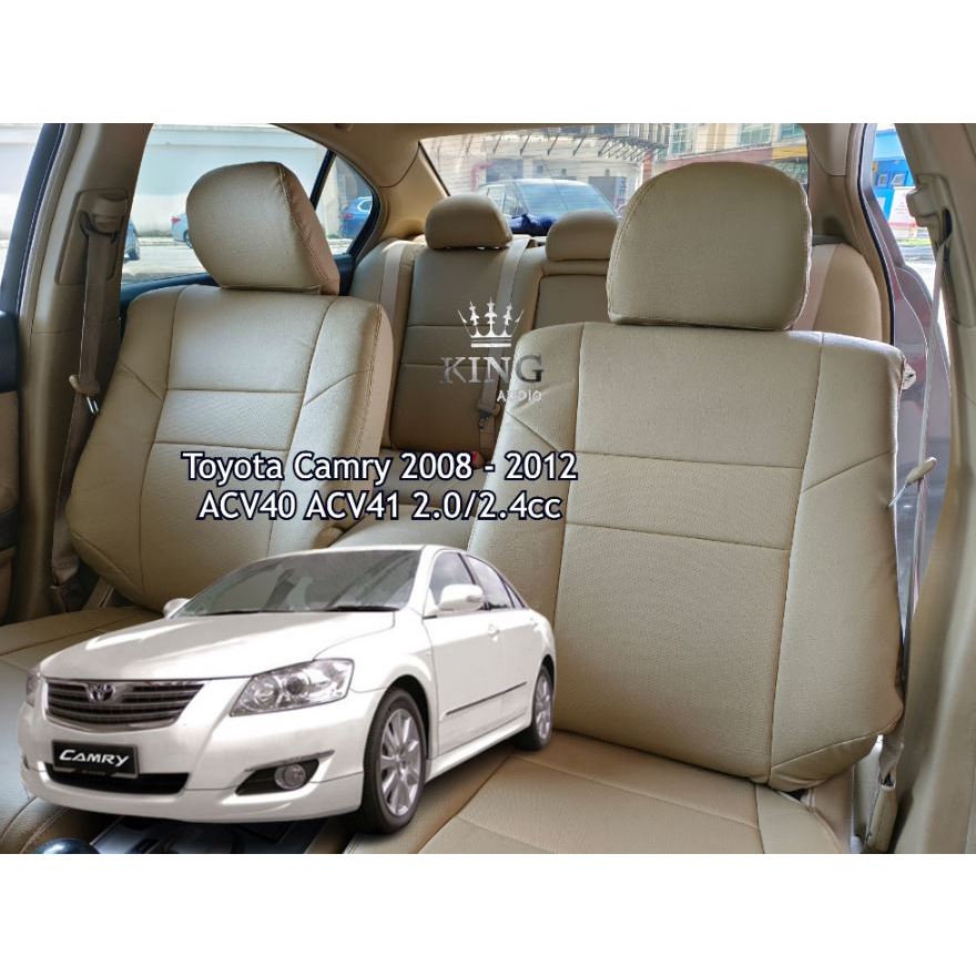 TOYOTA CAMRY ACV40 ACV41 2.0/2.4cc 08-2012 Seat Cushion Cover PVC Semi ...