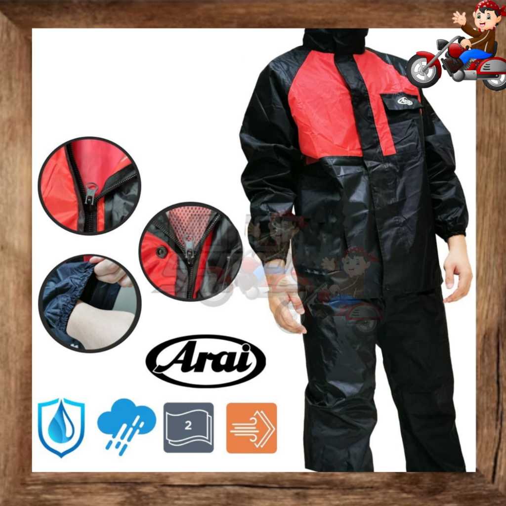 BAJU HUJAN SET LAPISAN SATU DAN DUA SAMA SEKALI DGN SELUAR | Shopee ...