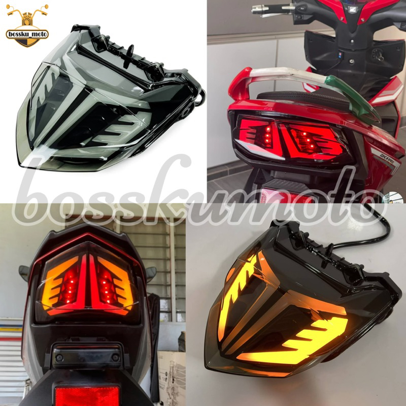RS150 V1 LED TAIL LAMP VISS HONDA RS-150 RS150R LAMPU BELAKANG BRAKE ...