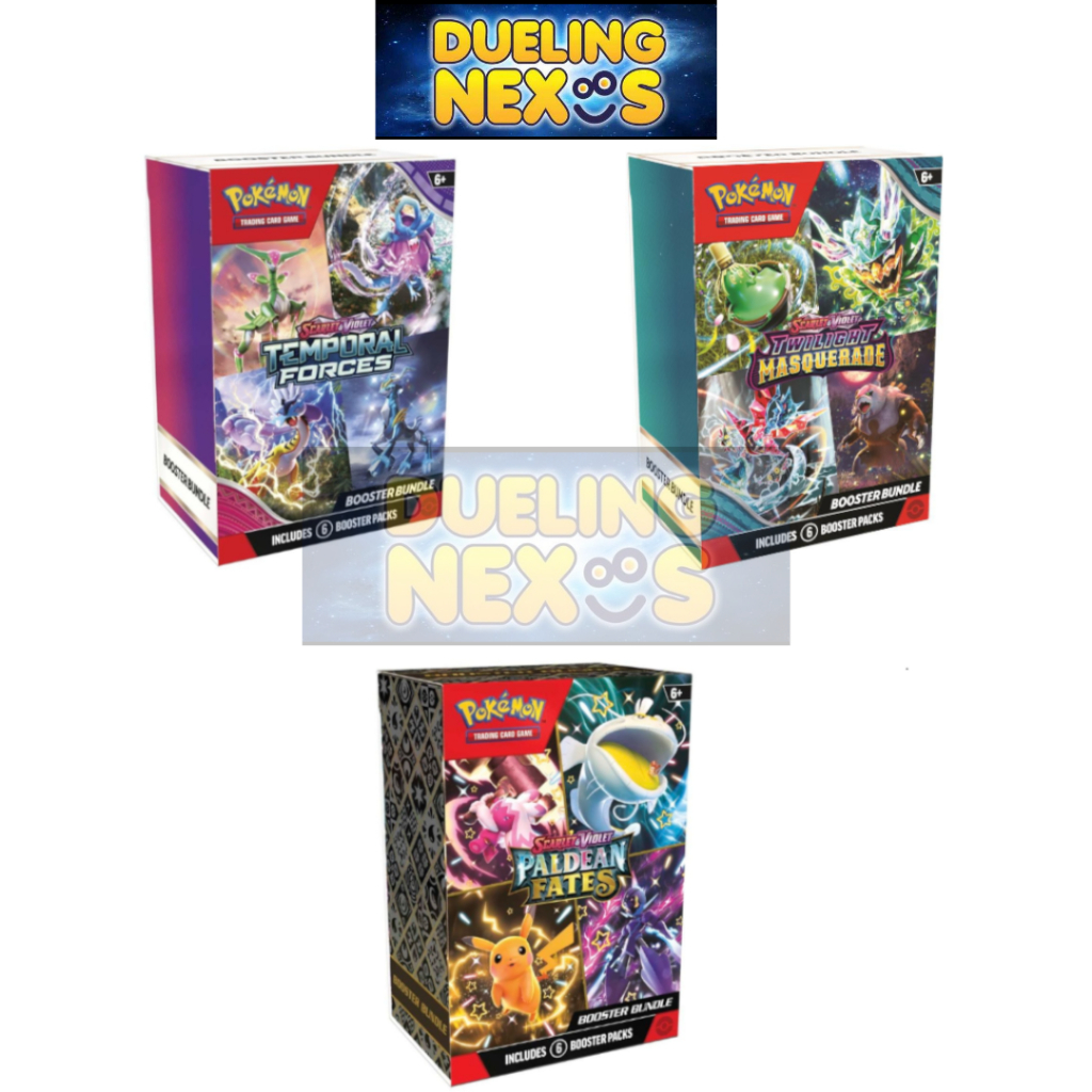 Pokemon TCG : Scarlet & Violet - Paldean Fates / Temporal Forces ...