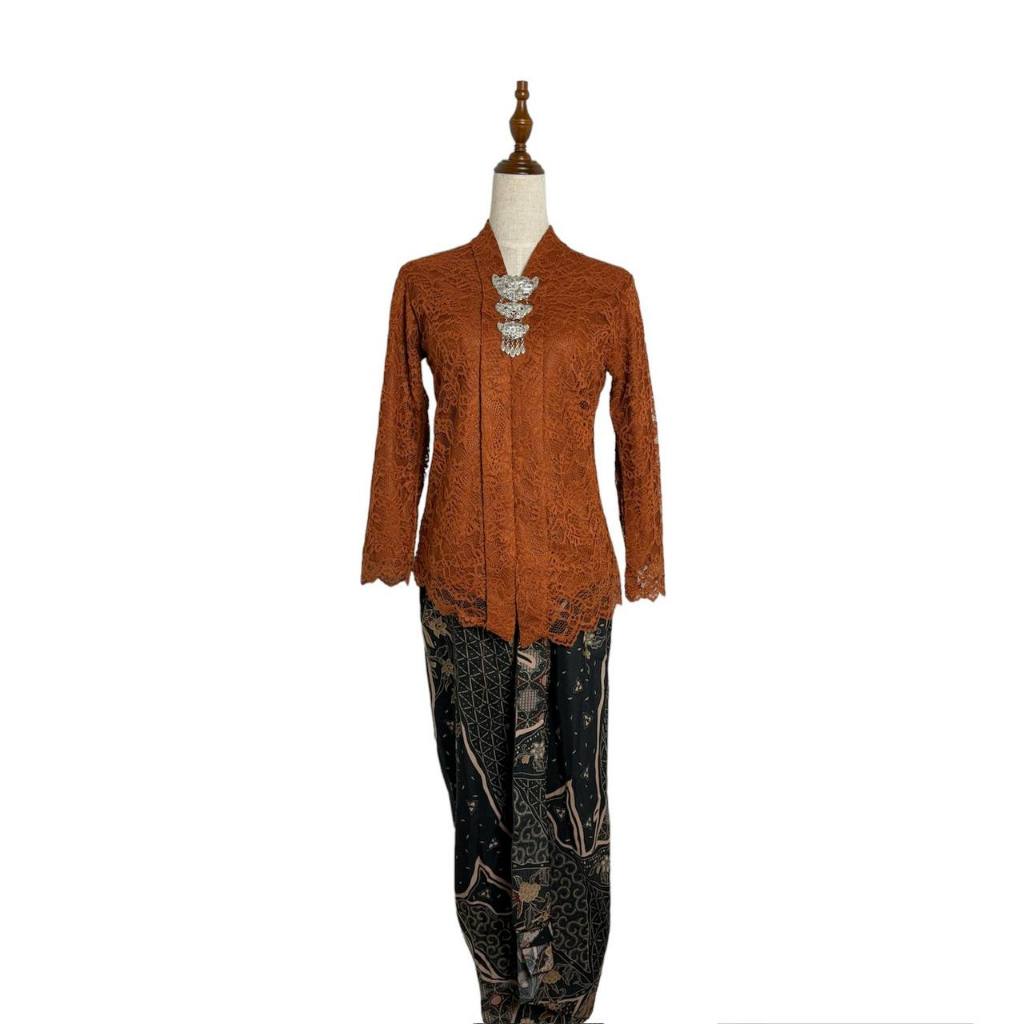 Kebaya Lace Indonesia Set Ratih Eaa Fashion |Sage Green|Hitam|Maroon ...