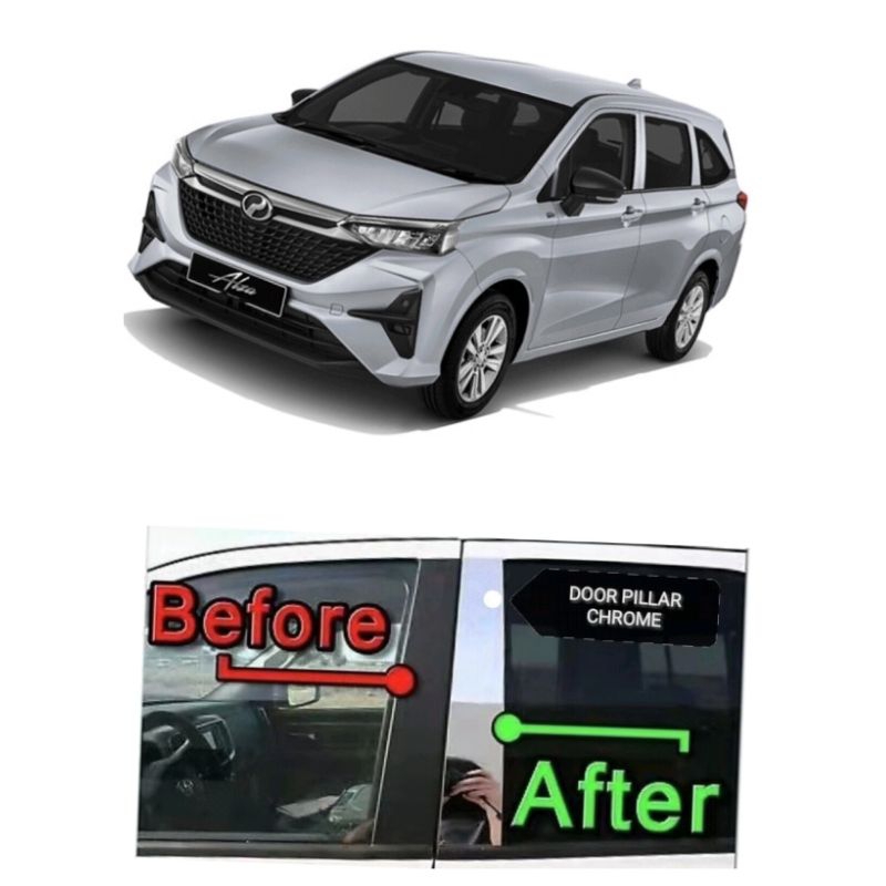 Alza New 2024 Door Pillar (4pcs) | Shopee Malaysia