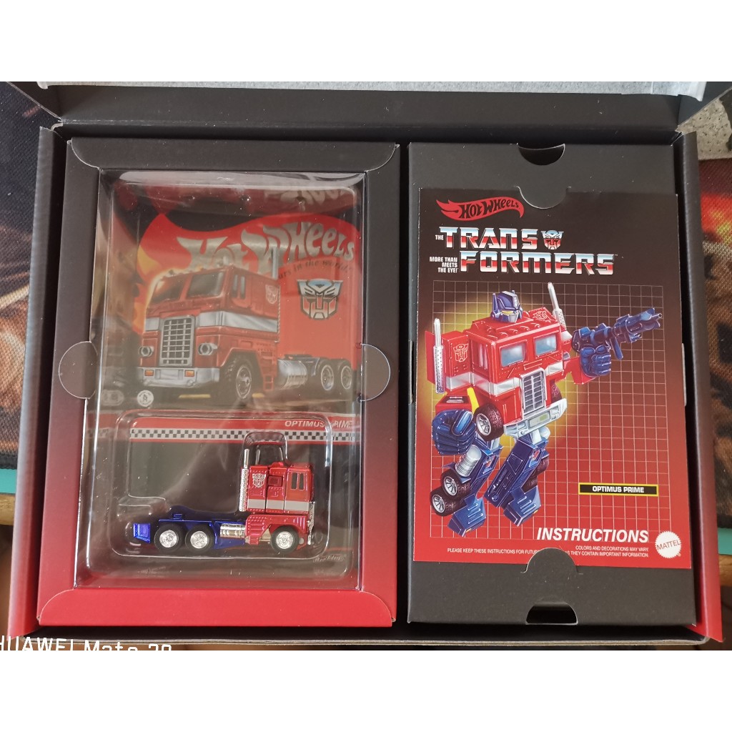 HOTWHEELS X TRANSFORMERS OPTIMUS PRIME THUNDER ROLLER RLC 2024 LIMITED ...