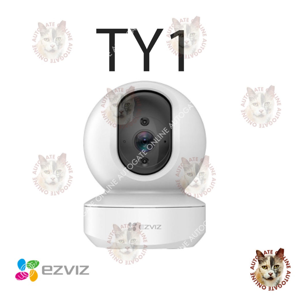 EZVIZ TY1 1080P 2MP 2K+ 4MP Smart Motion Tracking Pan & Tilt Home ...