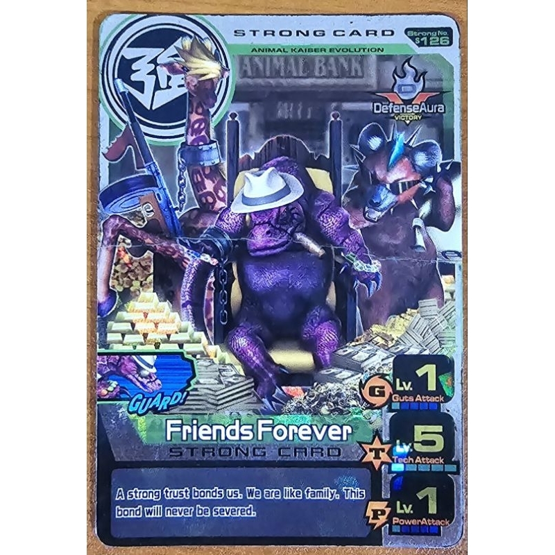 Animal Kaiser Evo 5 Friends Forever Strong Card | Shopee Malaysia