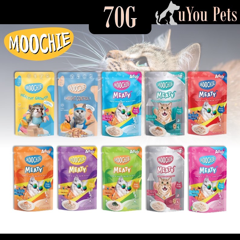 Moochie Cat Wet Food Pouch 70G | Shopee Malaysia