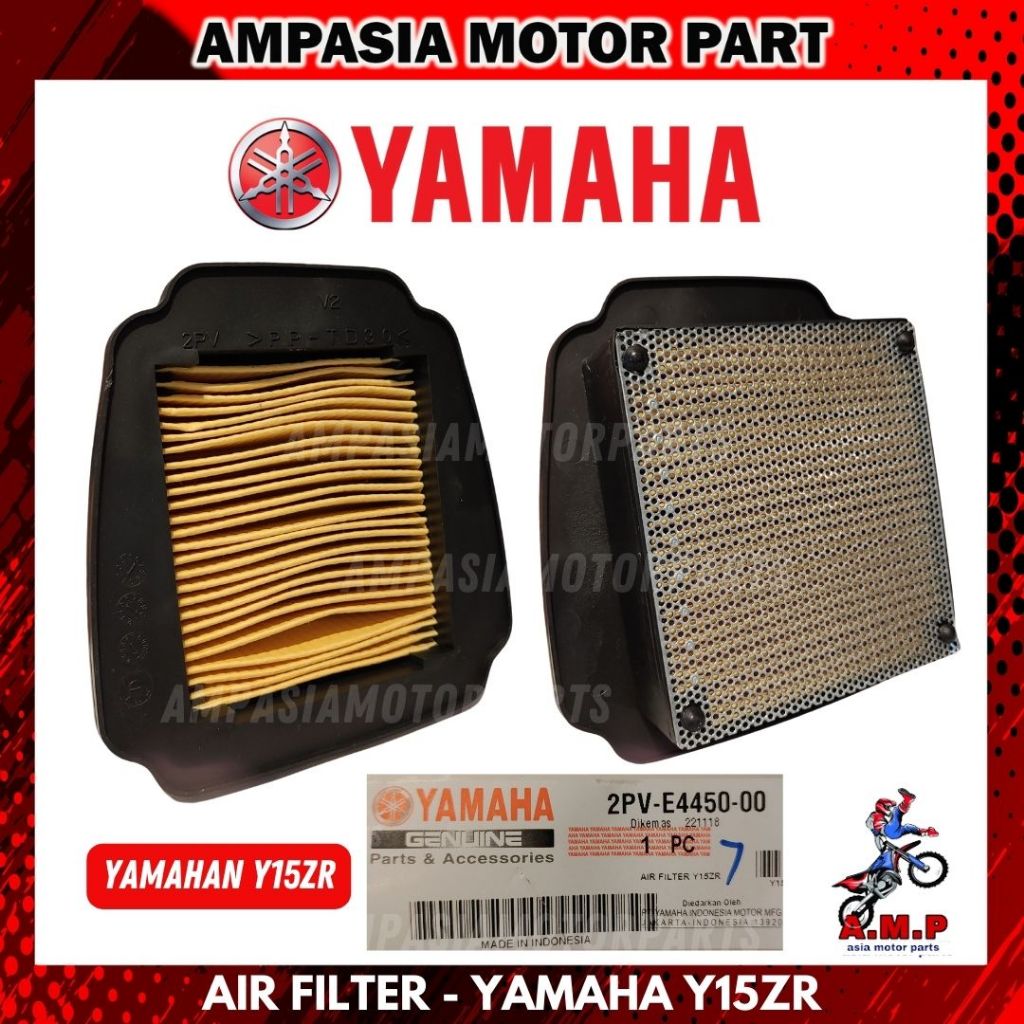 AIR FILTER ORIGINAL YAMAHA Y15ZR / YAMAHA Y15ZR AIR FILTER CLEANER ...