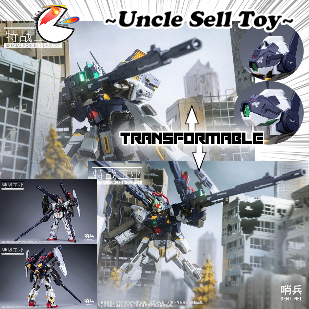 [Ready Stock] Special Force Industry Sentinel Model Kit (Diecast Inner ...