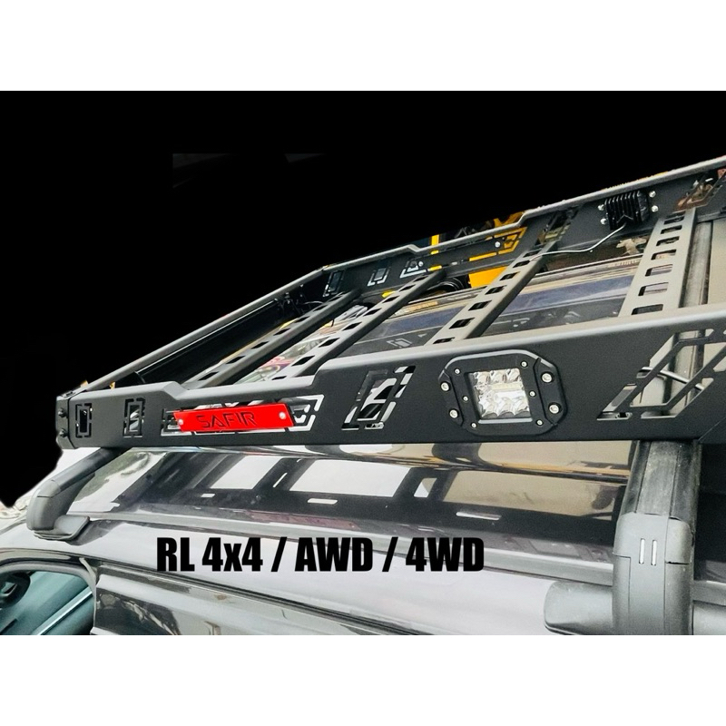 SAFIR roof rack carrier cargo bar LED Hilux Vigo revo Rocco rogue dmax ...