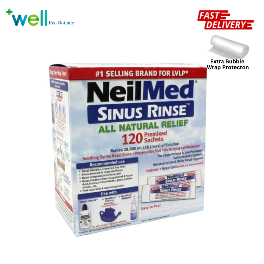 Neilmed Starter Kit Adult & Salt Sachets 120's | Shopee Malaysia