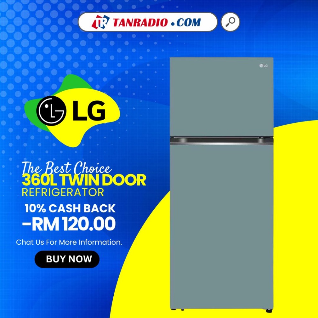 LG Objet Series Twin Door Fridge Inverter Multi Air Flow Door Cooling ...