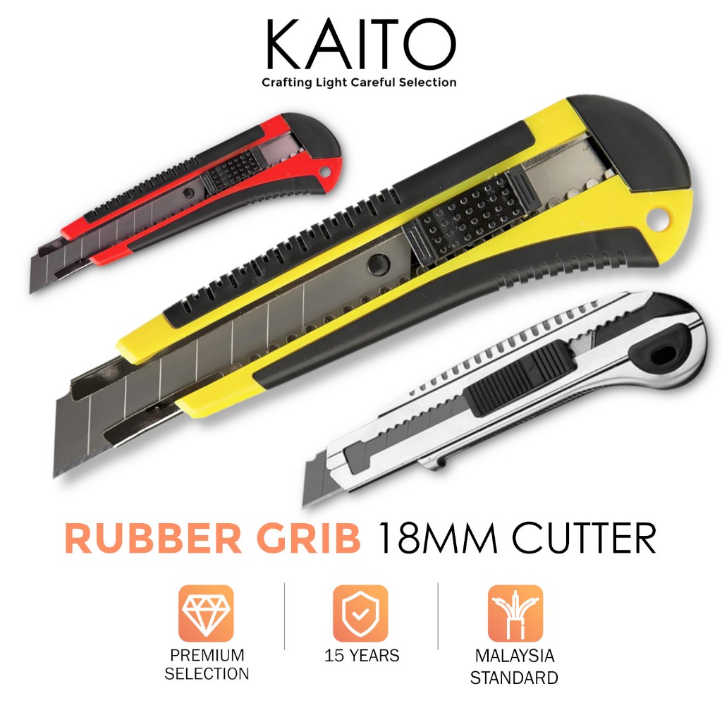 Cutter Knife Paper Cutter Heavy Duty Pen Knife 刀片 美工刀 Mata Pisau Kertas ...